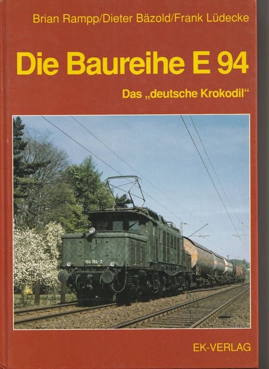 Buch Die Baureihe E 94 Deutsches Krokodil | Kaufen auf Ricardo