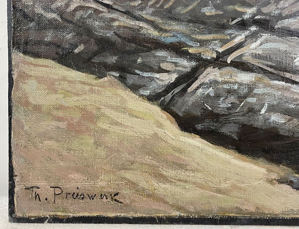 Theophil Preiswerk (1846-1919) grosses Gemälde | Kaufen auf Ricardo