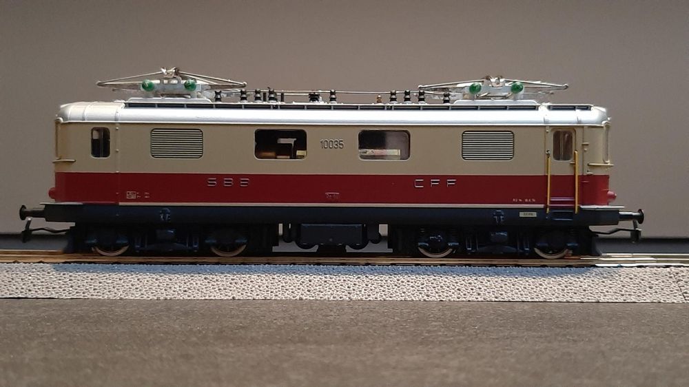 Re 4/4 I TEE der SBB, H0, Gleichstrom DC, analog (Gebraucht) in Gossau SG für CHF 45 – mit ...