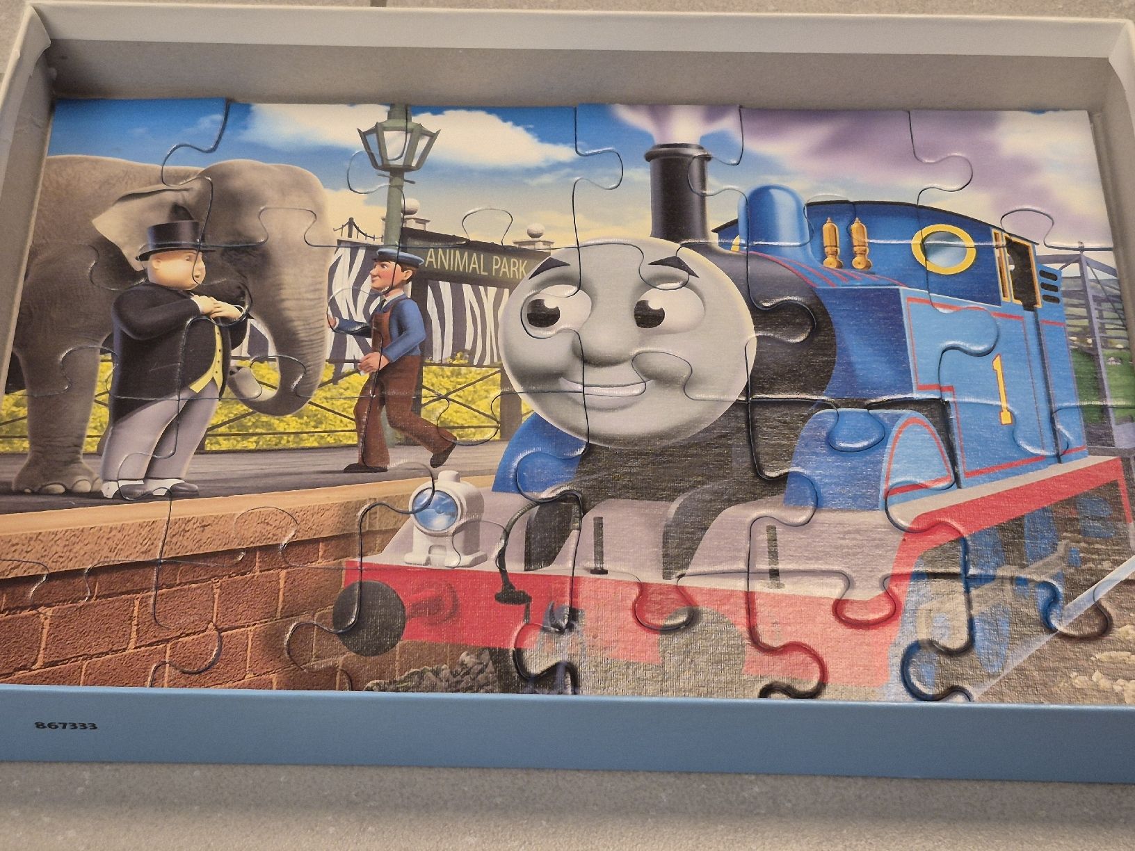 2 Ravensburger Puzzle, Thomas der Zug, topp Zustand!!! (Gebraucht) in ...