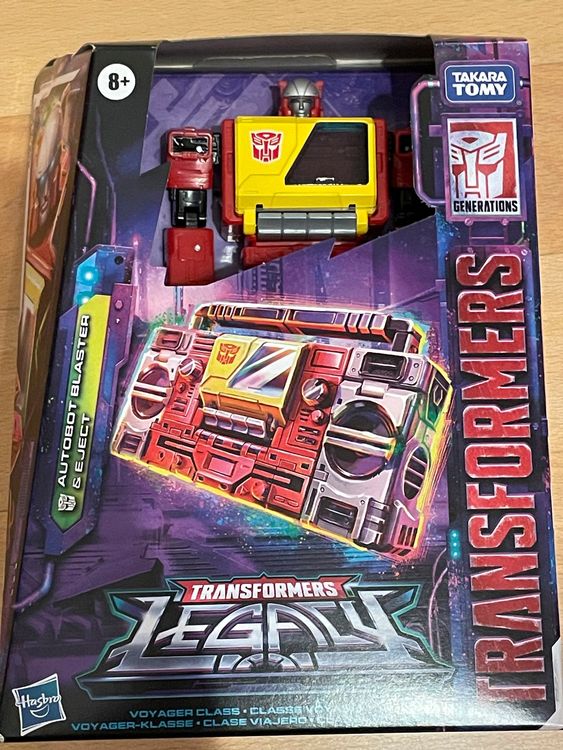 Transformers Legacy Blaster & Eject | Kaufen auf Ricardo
