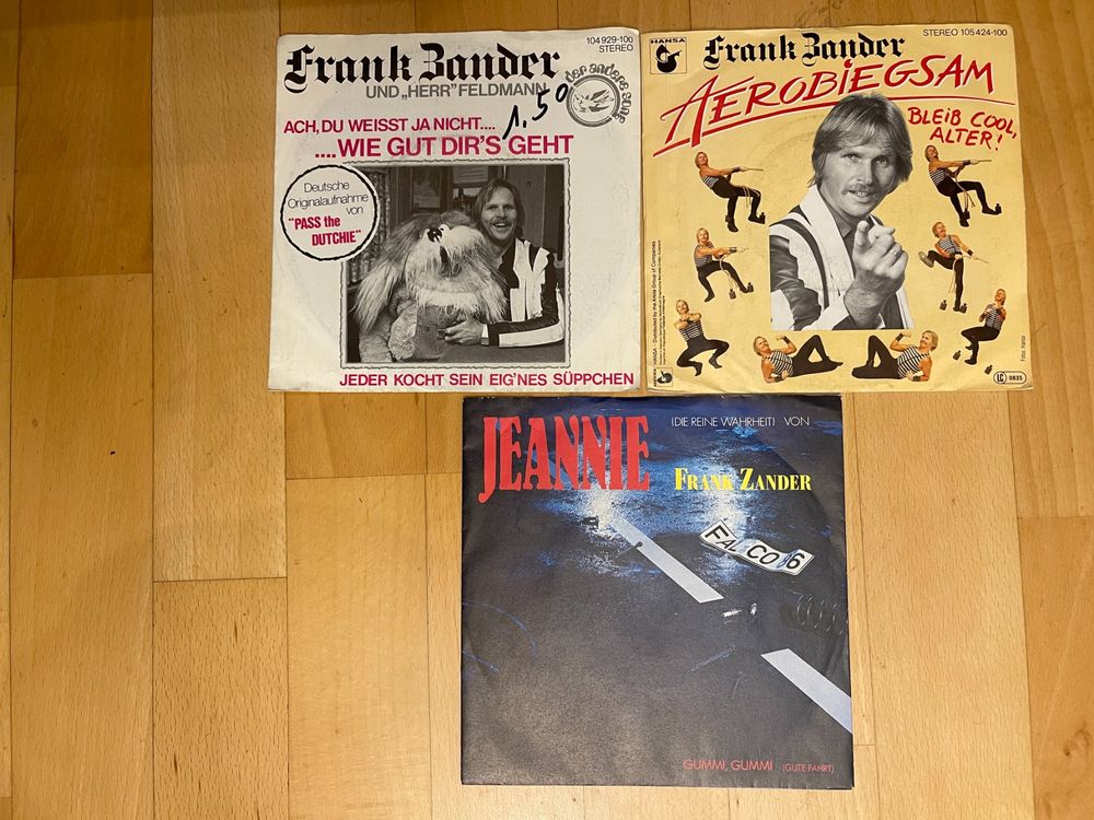 Frank Zander , 3 Singles zusammen | Kaufen auf Ricardo
