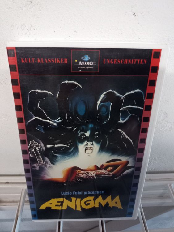 VHS AENIGMA ASTRO VIDEO KULT UNCUT HORROR LUCIO FULCI (Gebraucht) in ...