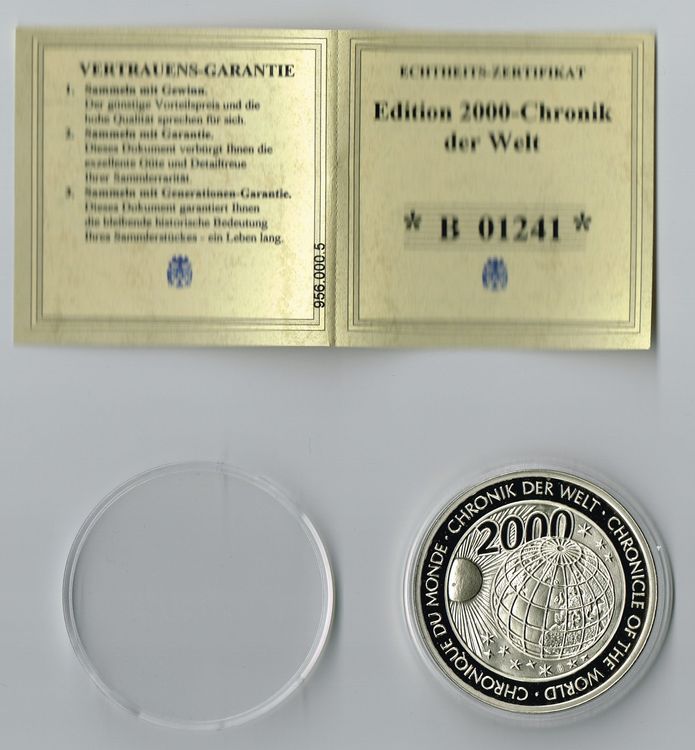 Christi Geburt_Chronik der Welt_Zertifkat_B 01241 | Kaufen auf Ricardo