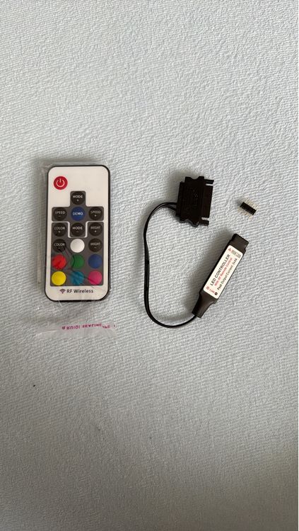 PC LED Controller RGB mit Funkfernbedienung 4 Pin (Neu und ...