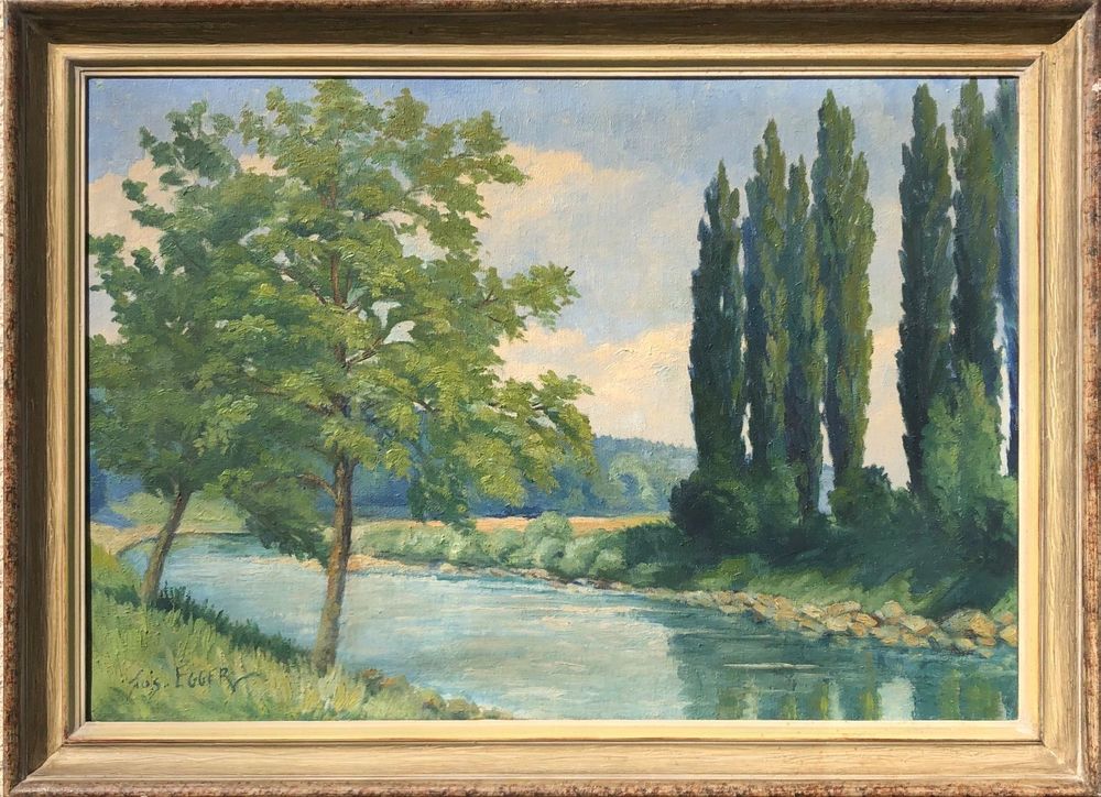 Joseph Egger grosses Orig. Gemälde (Gebraucht) in Hochdorf für CHF 65 ...