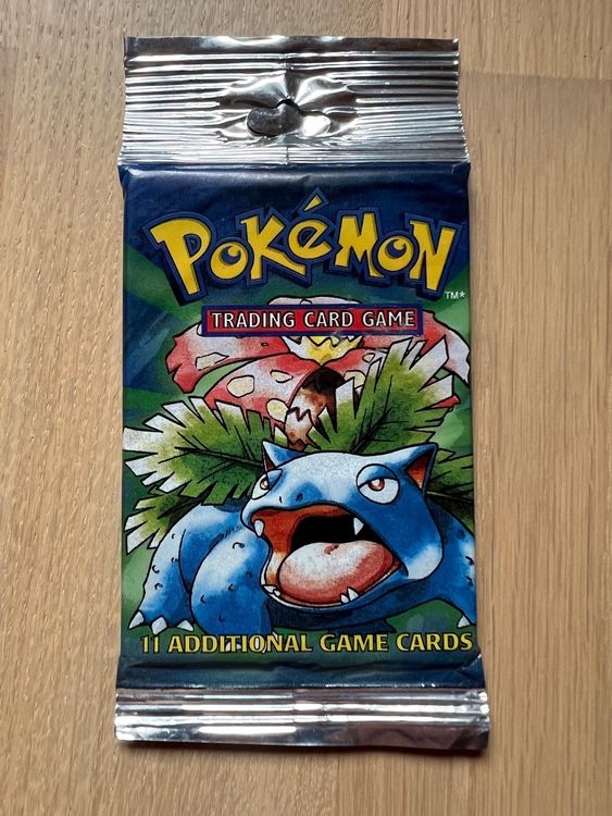1X POKÉMON FACTORY SEALED BASE SET BOOSTER PACK WOTC LONG CR | Kaufen ...