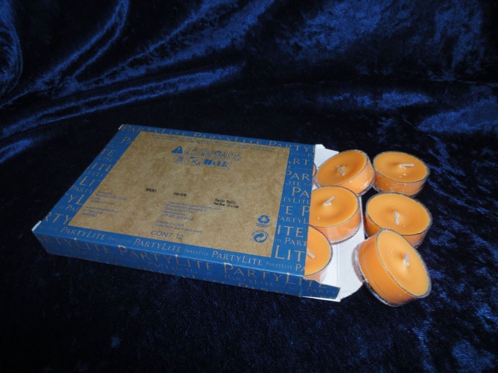 PartyLite - 12 Teel. Magische Mango (Neu und originalverpackt) in ...