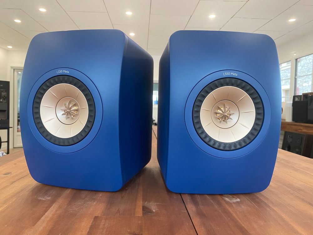 KEF LS50 Meta Royal Blue (paire de démonstration) (Neu (gemäss ...