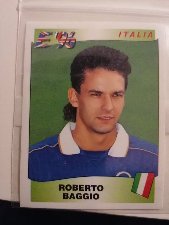 Panini EURO EM 1996 ROBERTO BAGGIO NR. 251 (Gebraucht) in Balsthal für ...