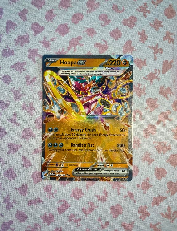 Pokemon Paradox Rift Hoopa ex EN (Neu (gemäss Beschreibung)) in Grabs ...