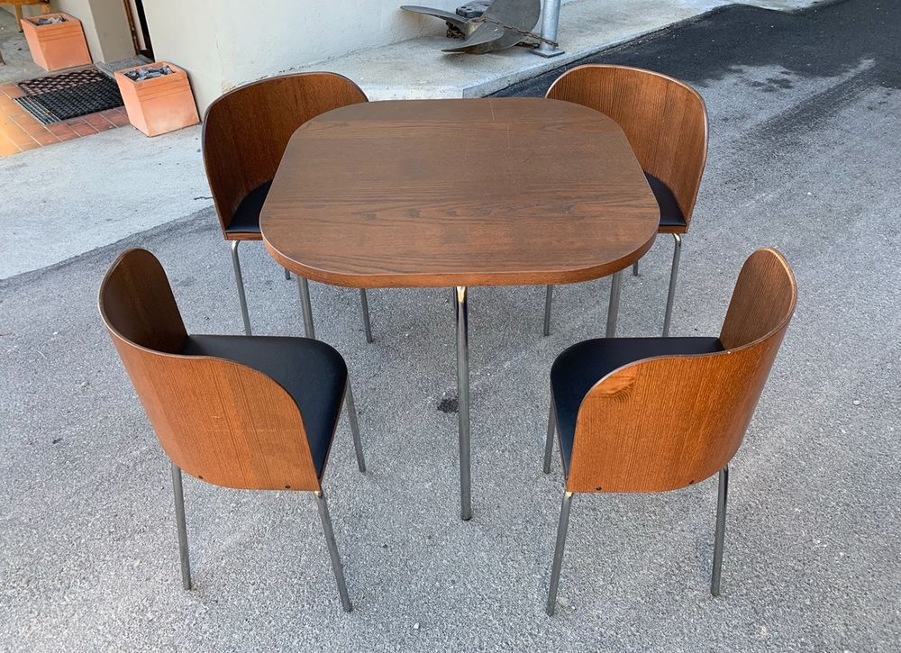 IKEA Fusion 90s Tisch Stuhl Garnitur Sandra Kragnert Sweden | Kaufen ...