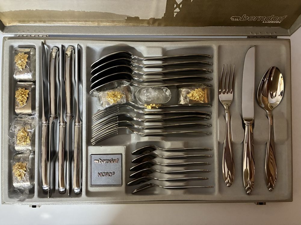 Posate Berndorf golden gate (Gebraucht) in Chiggiogna für CHF 130 – mit ...