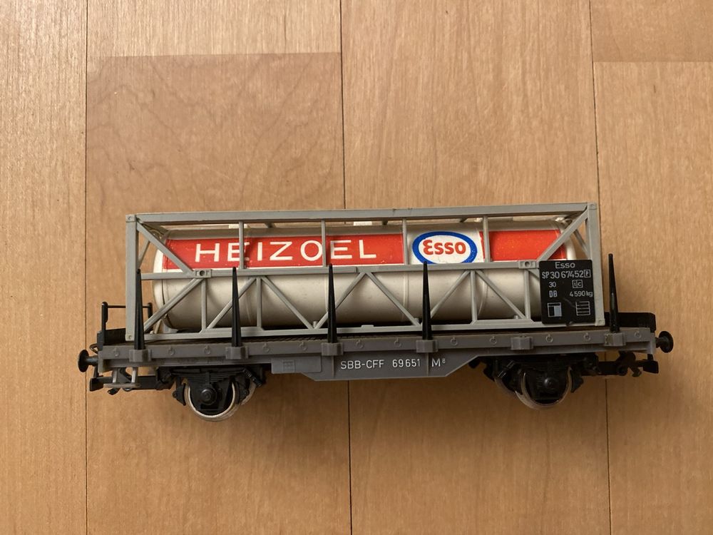 Modelleisenbahn H0 Kleinbahn Container Tank rund | Kaufen auf Ricardo