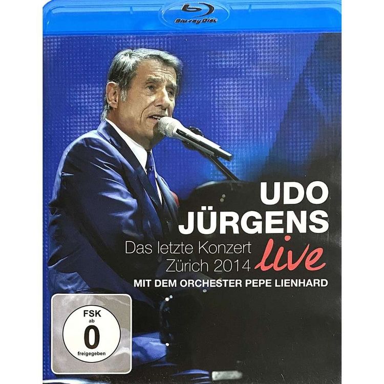 Udo Jürgens - Das letzte Konzert Zürich 2014 Live - Blu-ray (Gebraucht ...