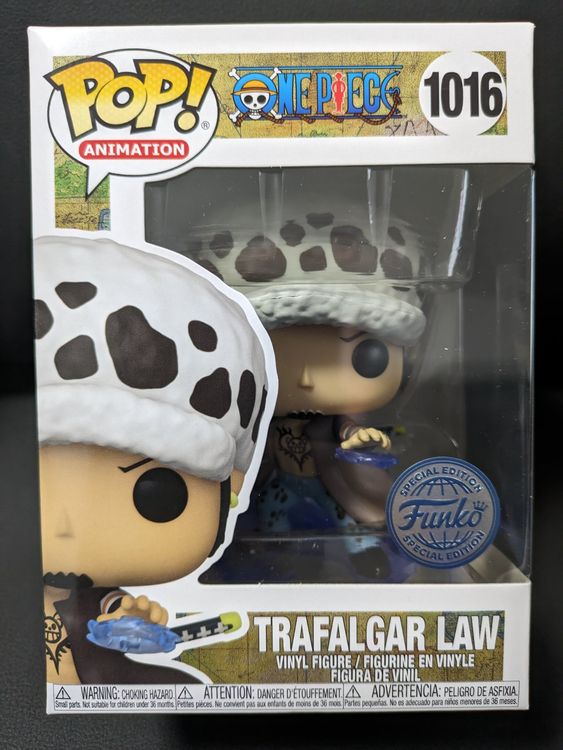 Funko Pop! One Piece - Trafalgar Law #1016 (Nuovo e nell'imballaggio ...
