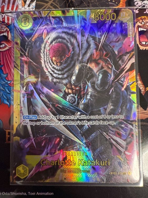 Charlotte Katakuri OP03-123 SEC - One Piece Card Game (Neu (gemäss ...