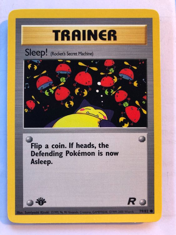Sleep! 1st Team Rocket - MINT - ab 1.- (Usato) a Giubiasco per CHF 3 ...