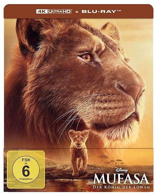 Mufasa: König der Löwen UHD (Lim. Steelbook)/2 Blu-ray (Gebraucht) in ...