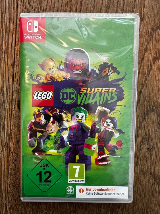 Neu Nintendo Switch LEGO DC Super Villians Code-in-a-Box (Neu und ...