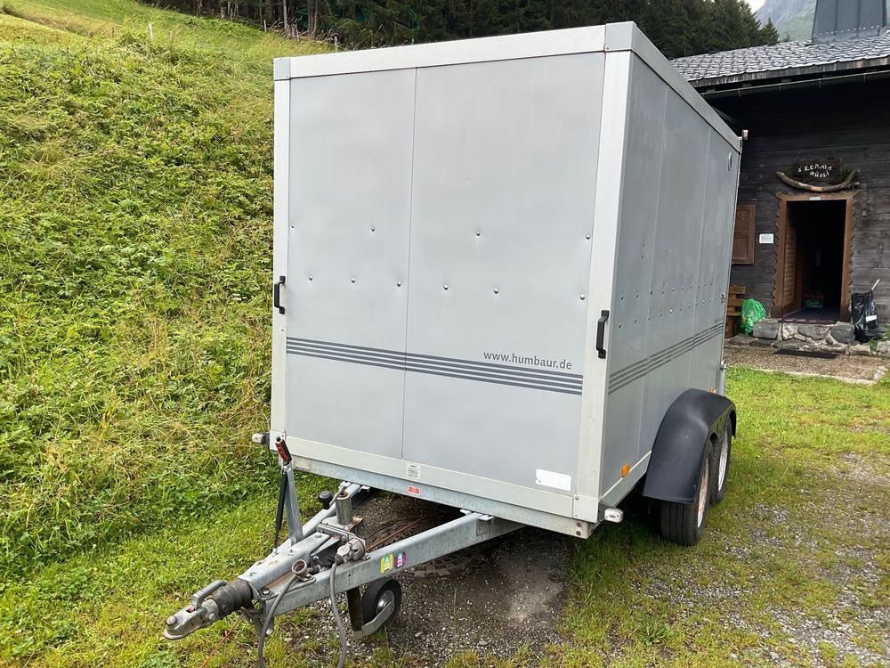 Kasten Anhänger isoliert (Gebraucht) in Altstätten SG für CHF 2250 – nur Abholung auf Ricardo kaufen