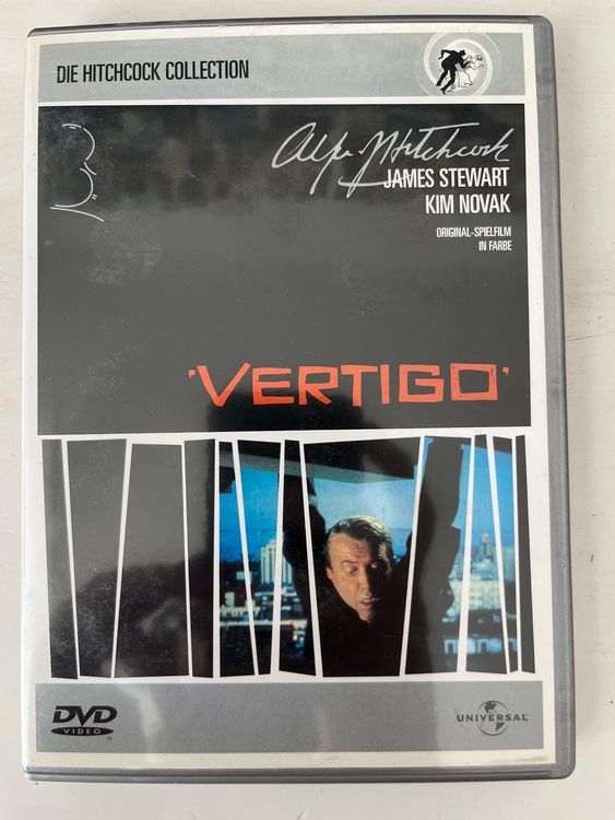 Vertigo (1958) DVD 📀 - Hitchcock Collection (Neu (gemäss Beschreibung ...