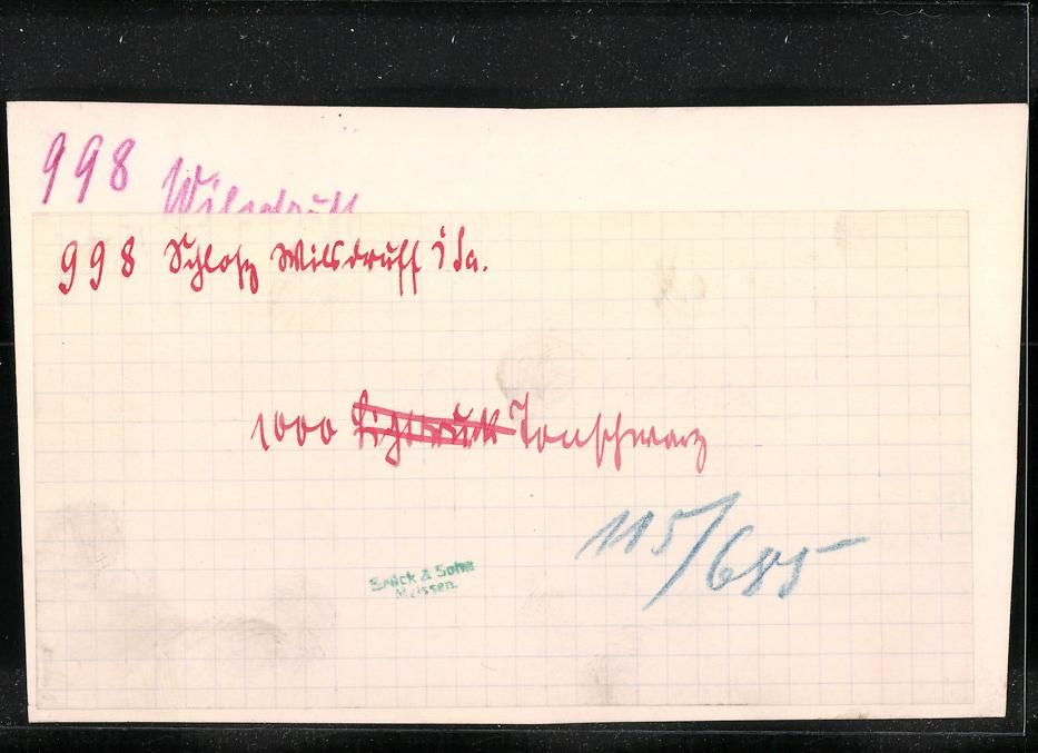 Fotografie Wilsdruff, Blick auf das Schl (Gebraucht) in Berlin für CHF ...