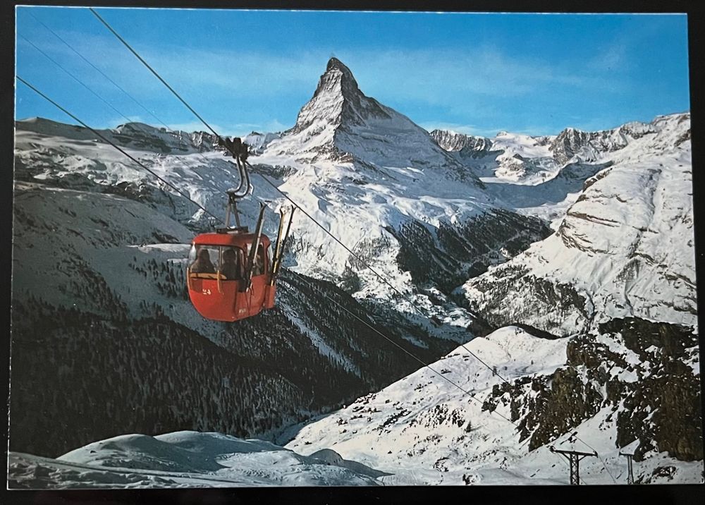 Zermatt Gondelbahn / Rothorn/ Matterhorn (Gebraucht) in für CHF 15.9 ...
