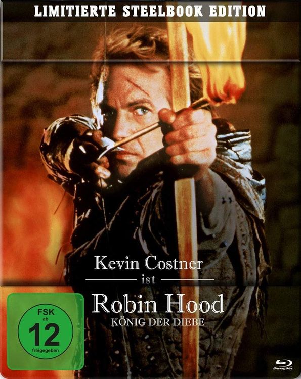 Robin Hood - König der Diebe (1991) Steelbook/Kevin Costner (Neu (gemäss Beschreibung)) in ...