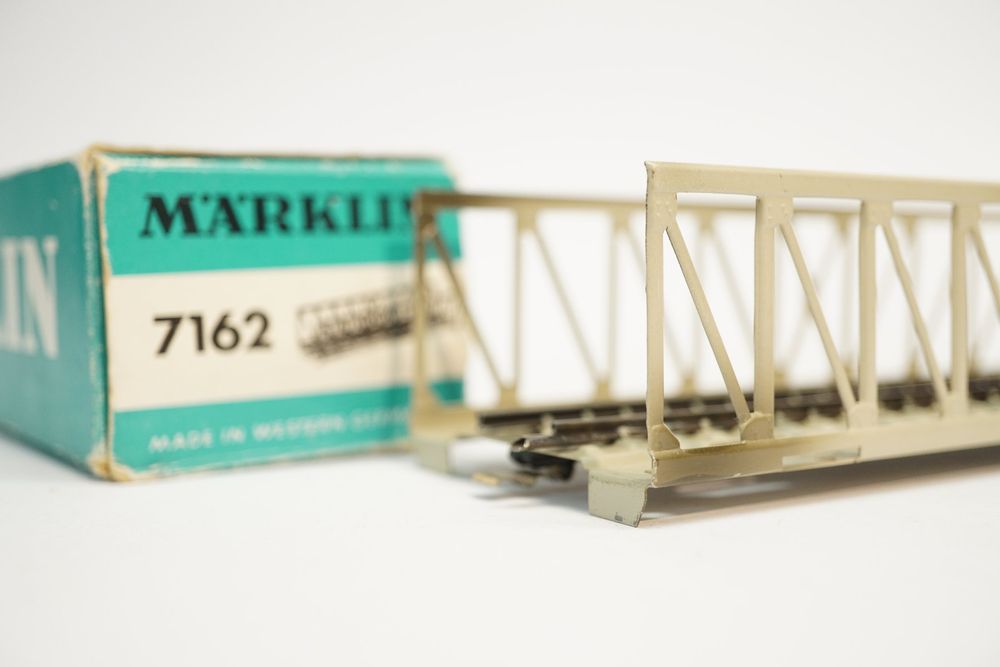 8º Märklin 7162 Gitterbrücke Metall grau 5) (Gebraucht) in Uetendorf ...