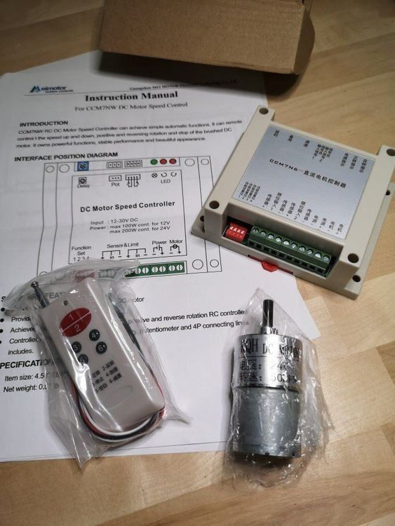 DC Motor Speed Controller inkl Motor | Kaufen auf Ricardo