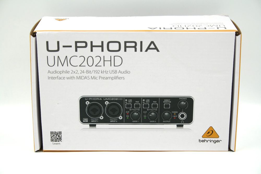 BEHRINGER U-Phoria UMC202HD Audiointerface (17273) (Neu und ...