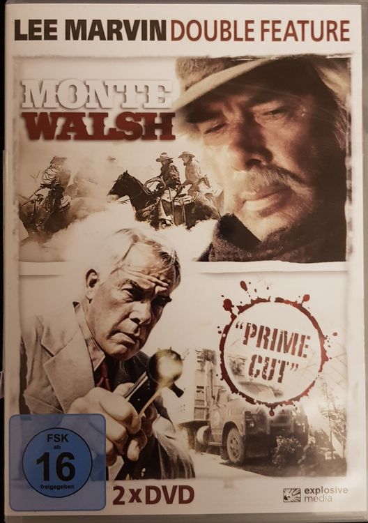 Lee Marvin. Monte Walsh + Prime Cut (2 Filme auf 2 DVDs) (Neu (gemäss ...