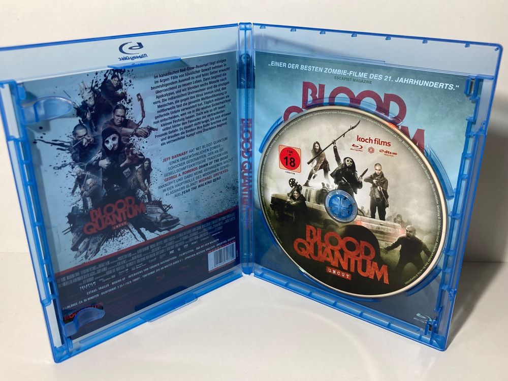 Blood Quantum Blu Ray Uncut (Gebraucht) in Wilderswil für CHF 4.9 – mit ...