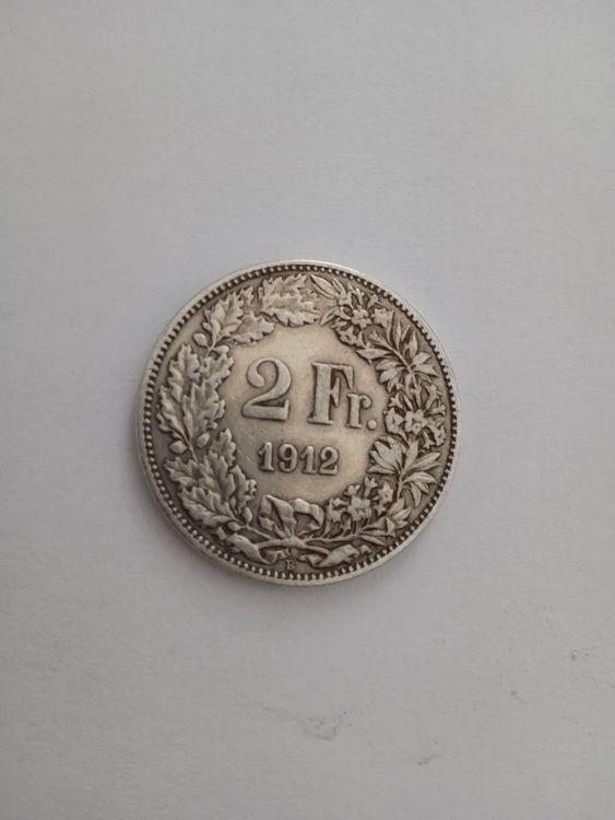 Zwei Franken 1912 (Gebraucht) in Höri für CHF 5 – mit Lieferung auf Ricardo kaufen