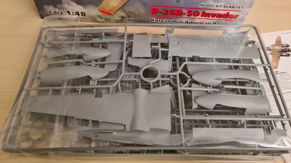 1:48 B-26B-50 Invader Korean War - ICM 48281 (Neu (gemäss Beschreibung ...