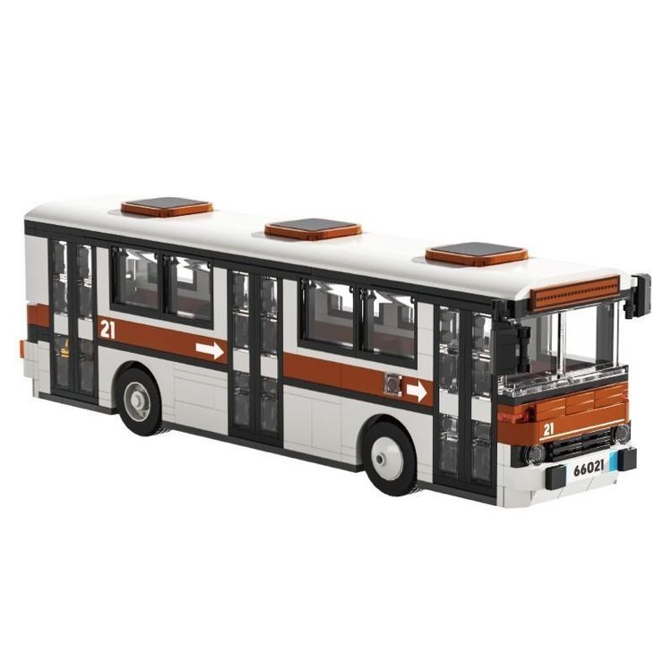 Vintage City Bus (XbertBricks/Lego kompatibel) (Neu (gemäss ...