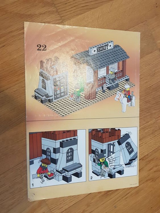 Aufbauanleitung zu Lego 6764 Sherrif's Lock-up (Western) | Kaufen auf ...