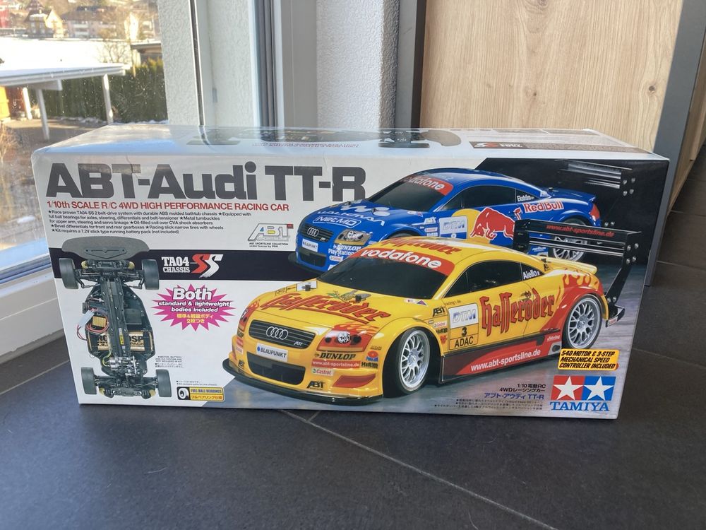 Tamiya 58300 Audi TT ABT Bausatz 1/10 (Neu und originalverpackt) in ...