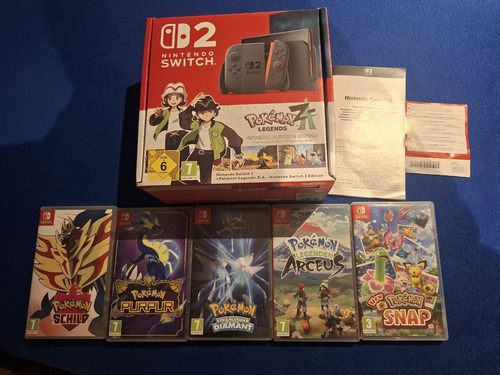 Nintendo Switch 2 Pokemon Edition inkl 5 Pokemon Games (Neu (gemäss ...