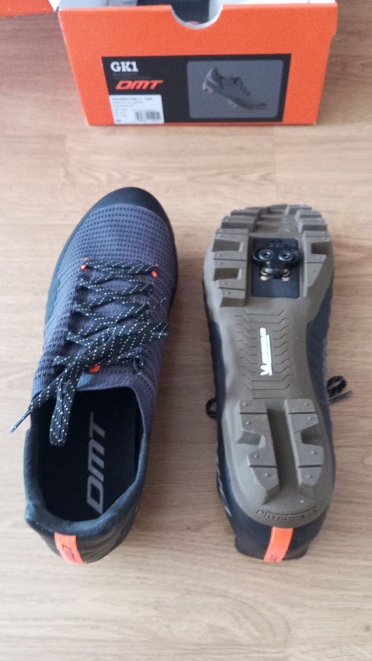 DMT GK1 Gravel Cycling Shoes - Black/Anthracite - Size 43 (Neu (gemäss ...