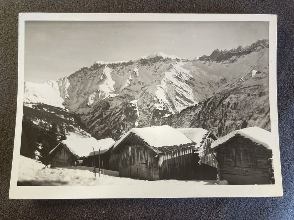 Alte Postkarte Tschingel Matterhorn 1941 Piz Segnes u. Sardo (Gebraucht ...