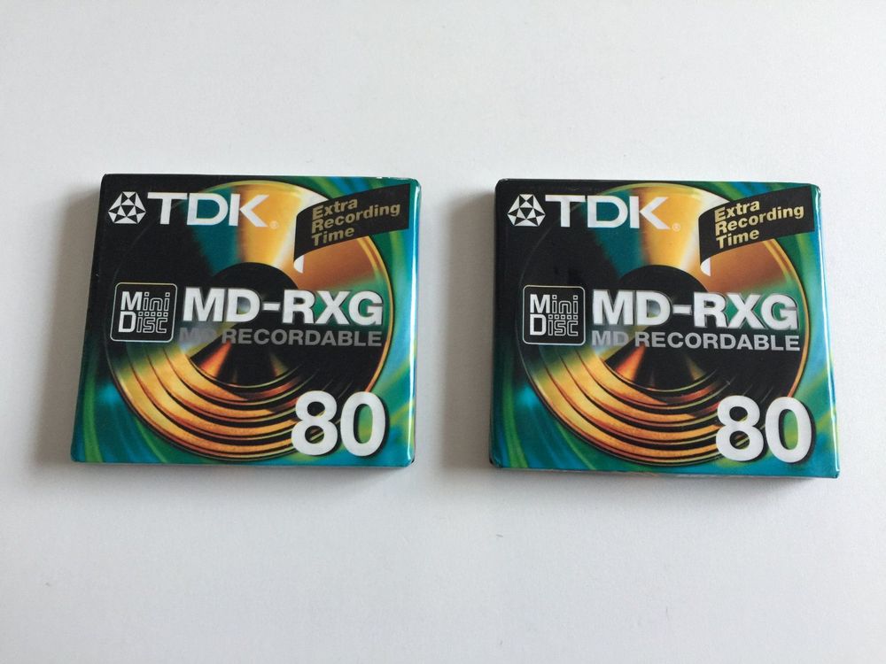 TDK MiniDisc MD-RXG 80 OVP (Neu und originalverpackt) in Binningen für CHF 10 – mit Lieferung ...