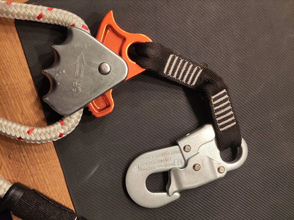 Absturzsicherung Halteseil EGOGRIP SKYLOTEC mit 18 m Seil (Gebraucht ...