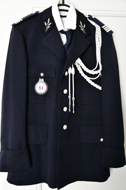 uniforme de commandant de la police nationale polizei paris (D'occasion ...