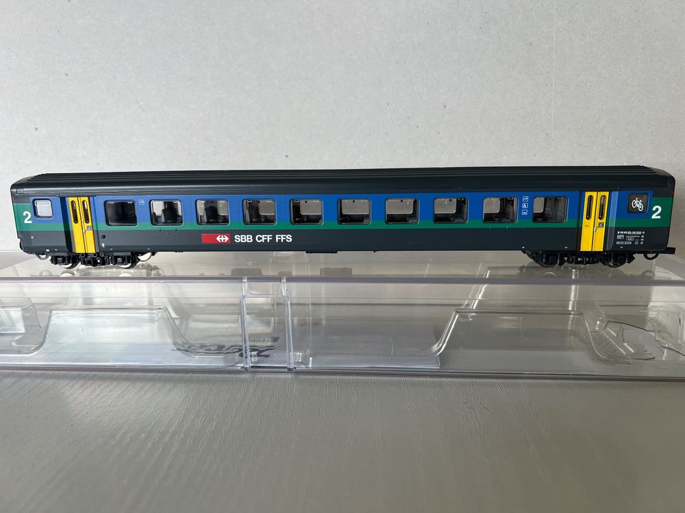 Roco 74566 - SBB - Schnellzugwagen EW II 2. Klasse "Papagei" (Gebraucht) in Mettmenstetten für ...