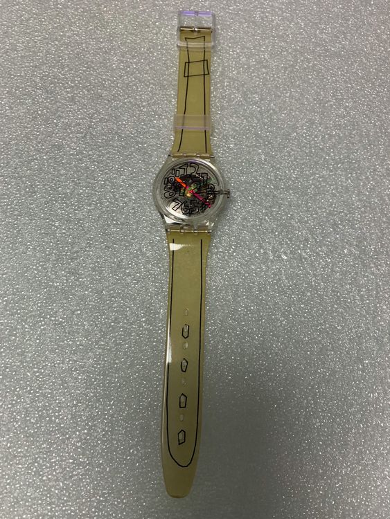 SWATCH* Collectors*NR.3*GZ124*SCRIBBLE*NEU *1993* (Neu und ...