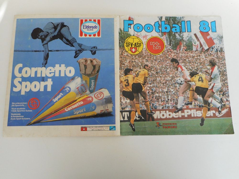 Panini Album Football 81/1981 SFV-ASV komplett Nr.2 (Gebraucht) in Cham ...