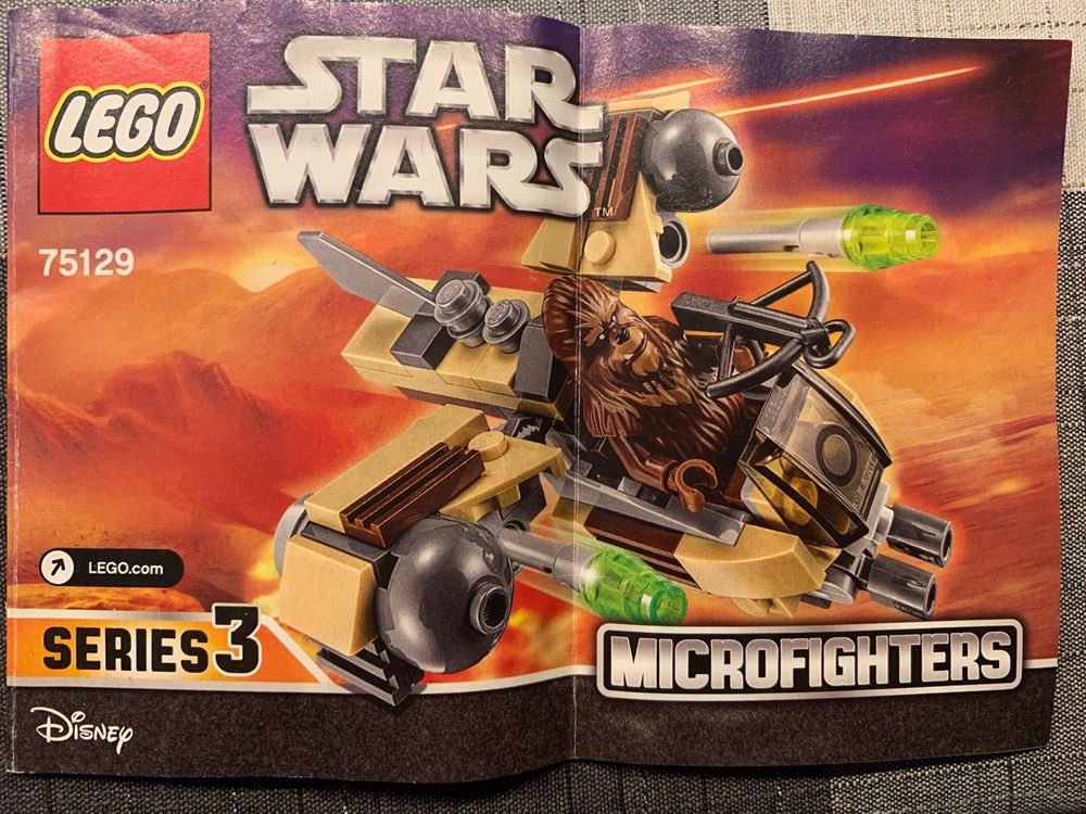 Star Wars Microfighters Series 3 Wookiee Gunship Chewbacca (Gebraucht ...