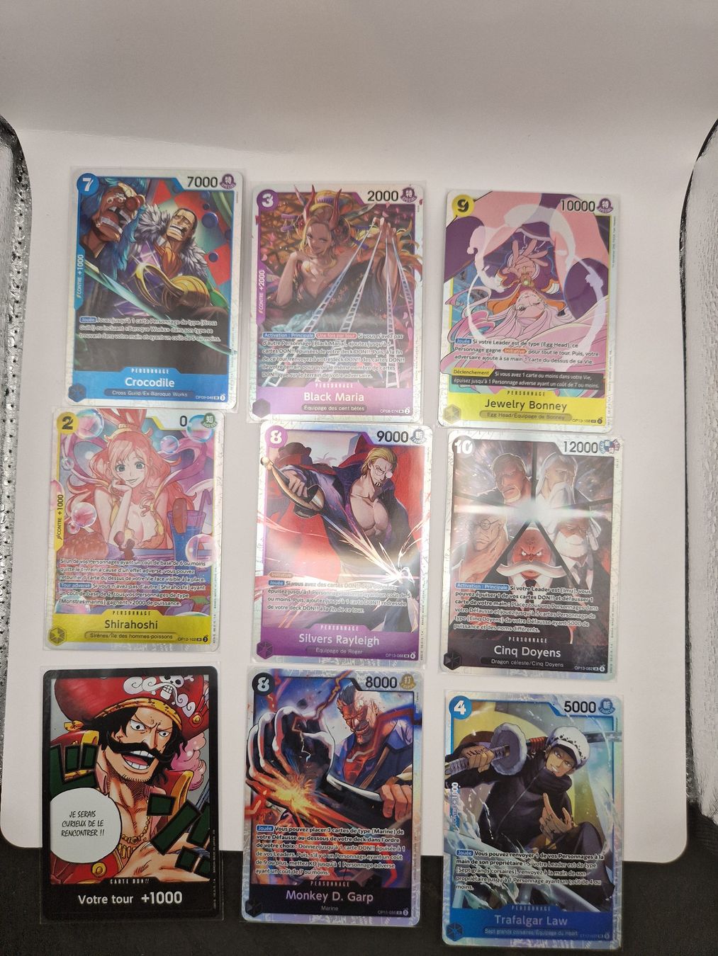 One Piece TCG Lot 9: SR Set (8 Karten) – Französisch(FR) (Gebraucht) in ...